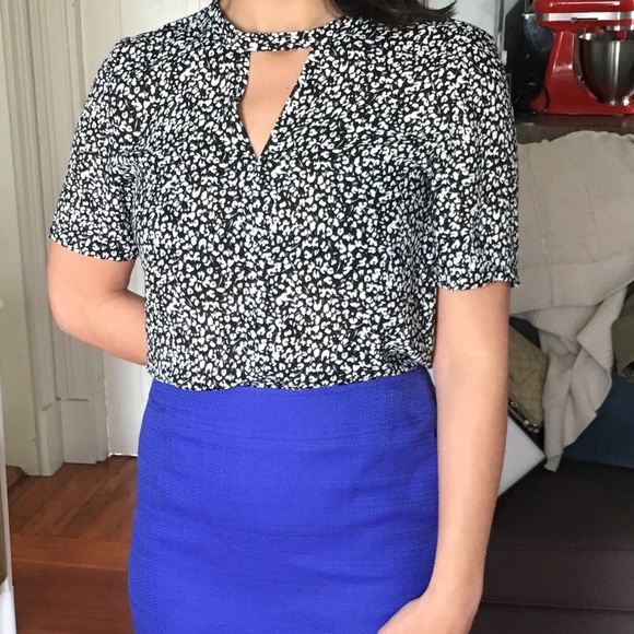 Premise | Tops | Small Black And White Blouse Premise Studio Excellent Condition | Poshmark